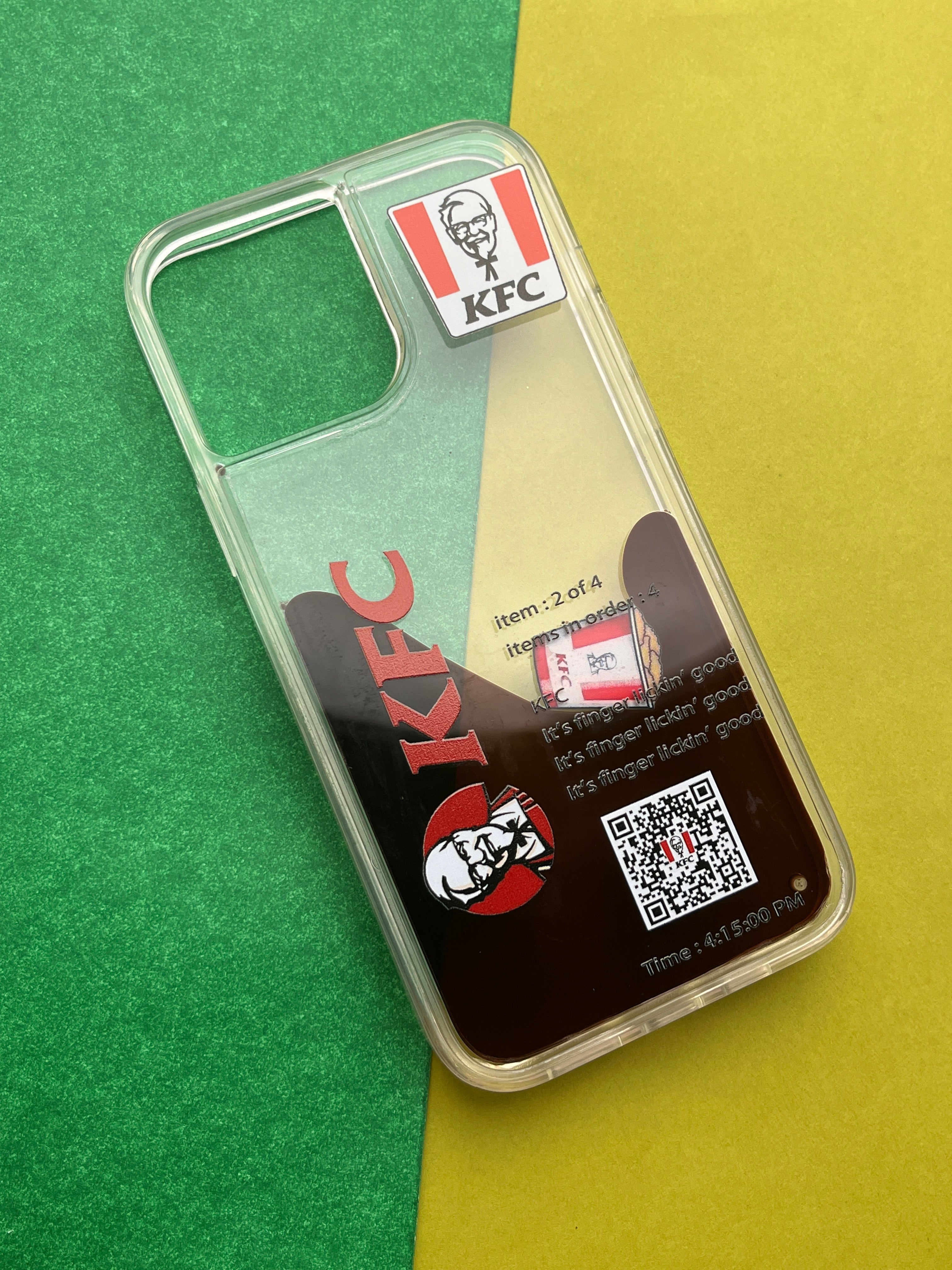 KFC Floating Toy Liquid Case For iPhone - GenZ – GenZ Lifestyle