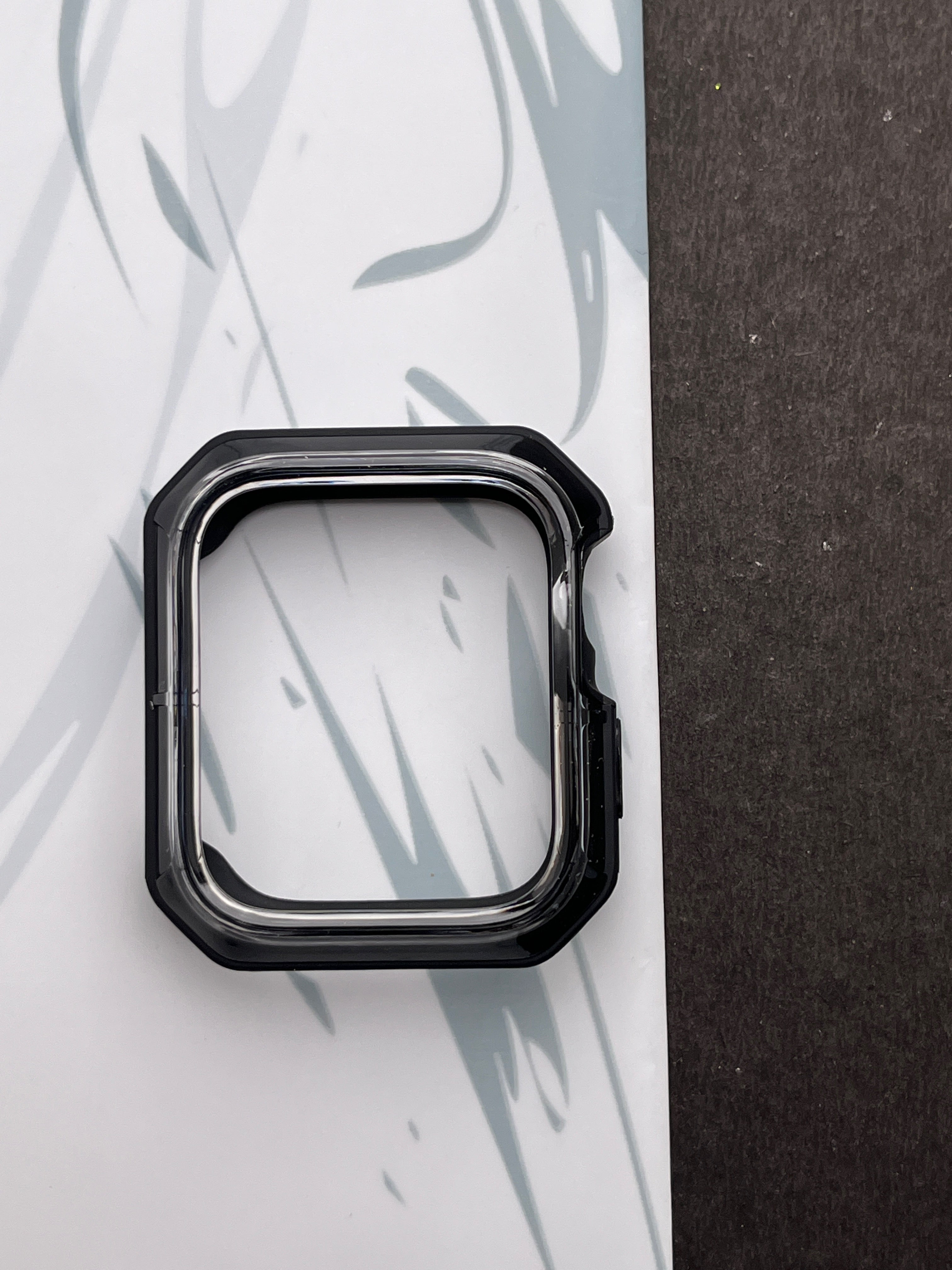Black Clear Protective Bumper Case For Apple Watch - GenZ – GenZ Lifestyle