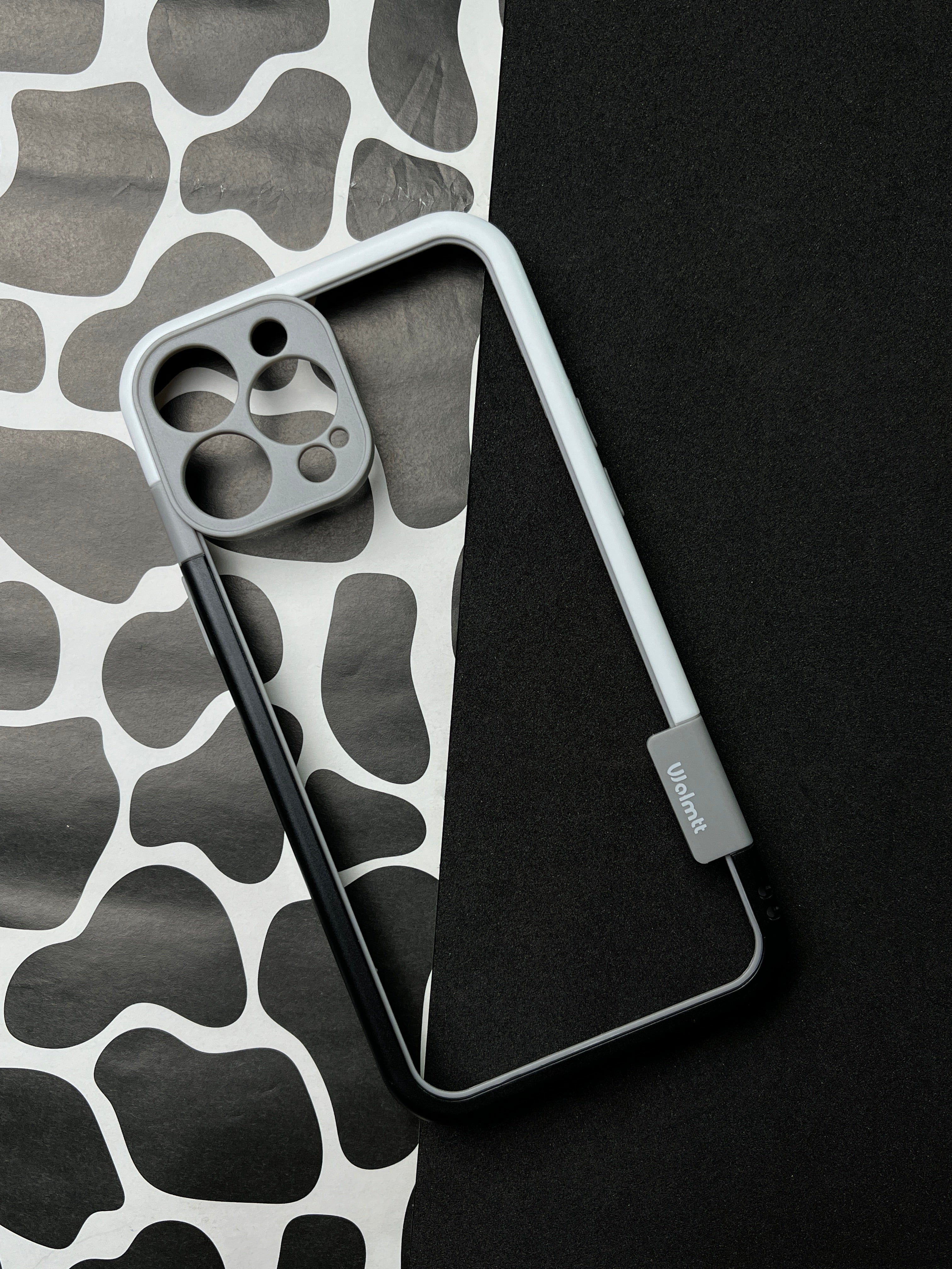 Walnut Black Bumper ring for iPhone - GenZ