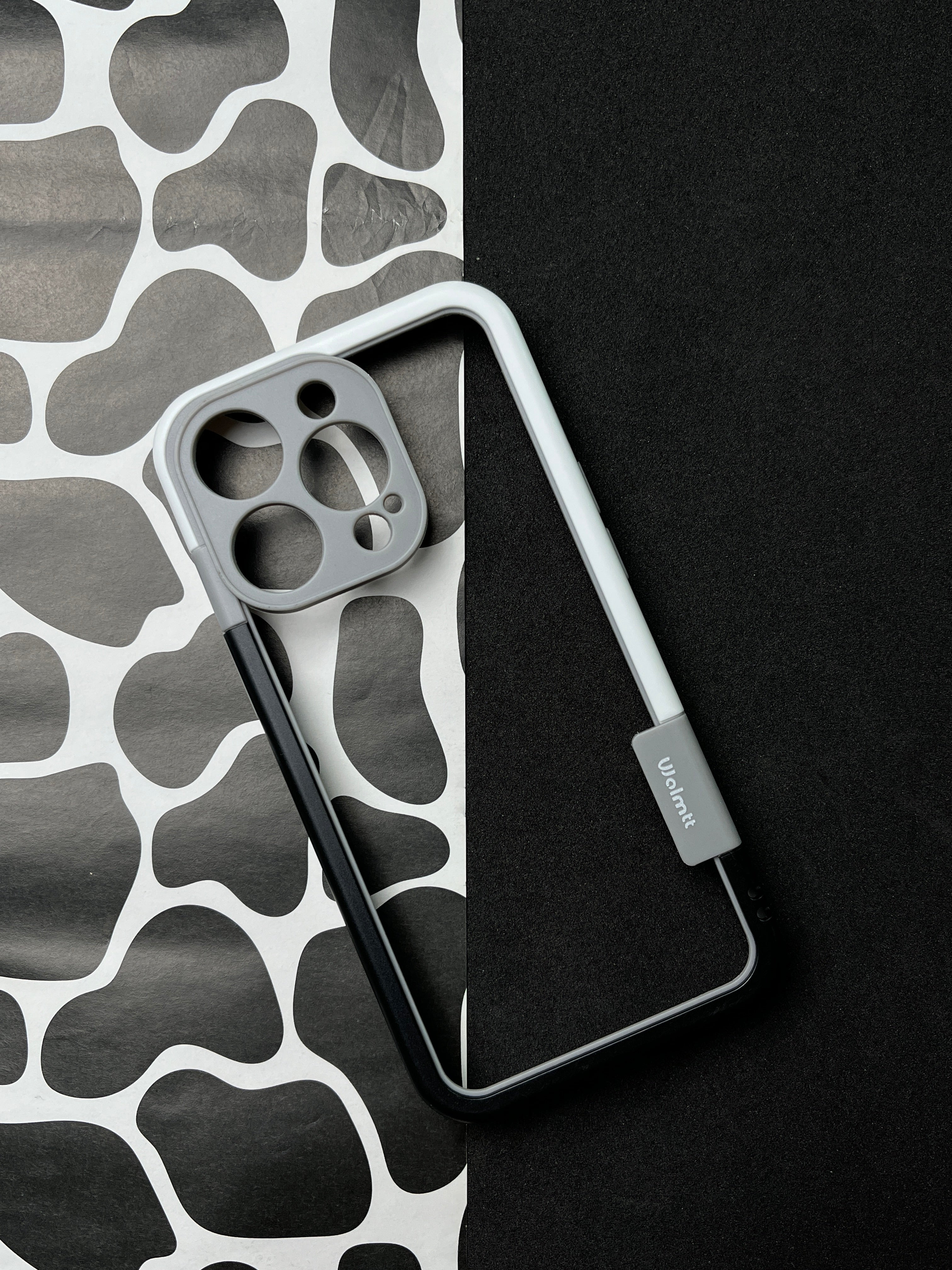 Walnut Black Bumper ring for iPhone - GenZ